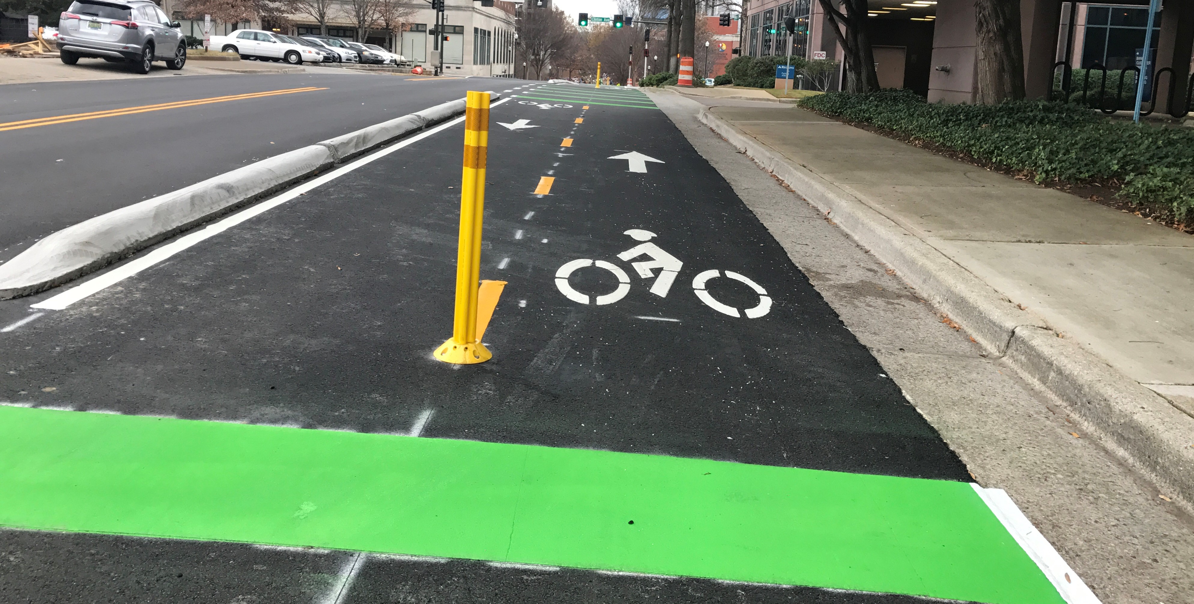 Pedal pushing: Spragins cycle track opening is first step in Bigger ...